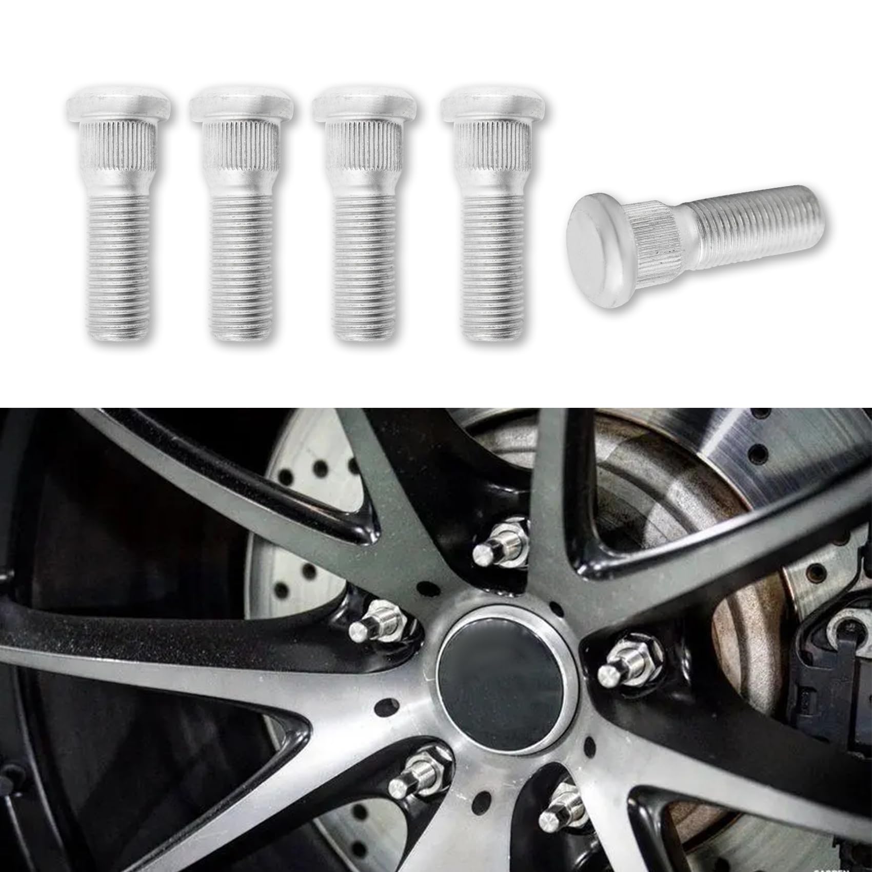 Amazon.com: 5PCS Wheel Studs, M12×1.5 Car Wheel Studs, Steel Tire Studs ...