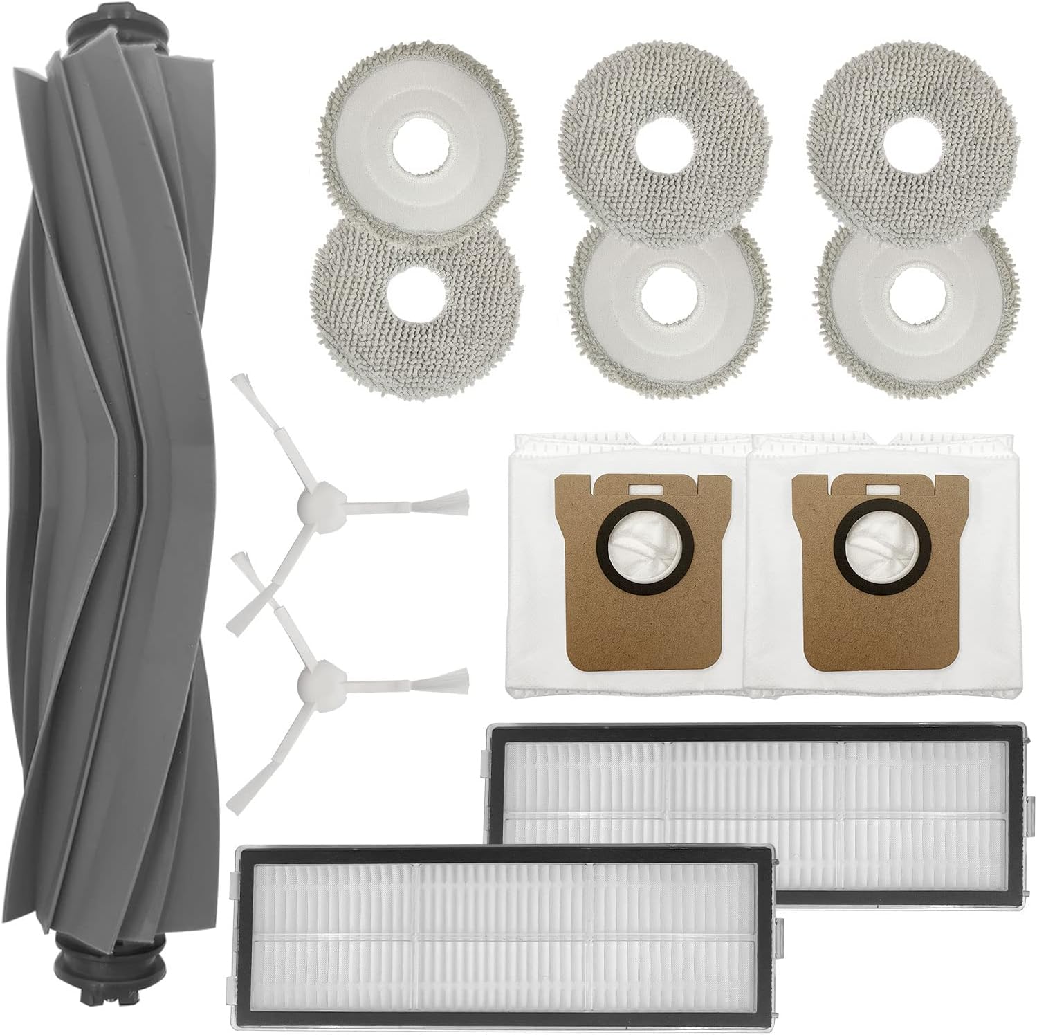 Roboparts Accessory Set for Dreame L10 Ultra / L10S Ultra Robot Vacuum Cleaner, Main Brush ...