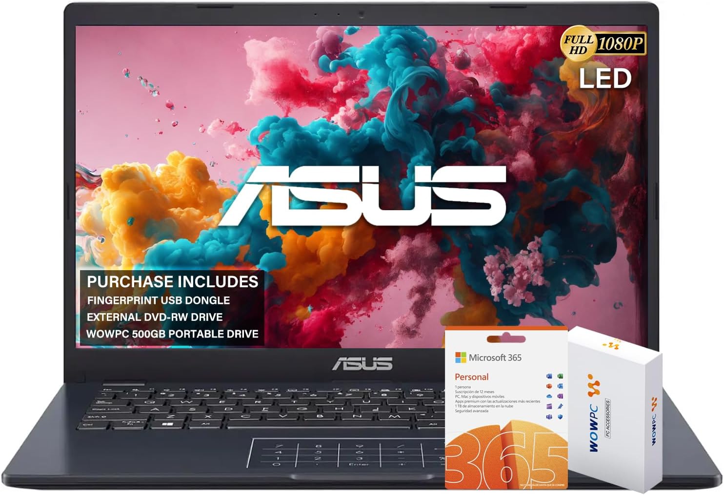 Amazon.com: ASUS Laptop, 14-inch FHD Display, Intel Pentium Silver ...