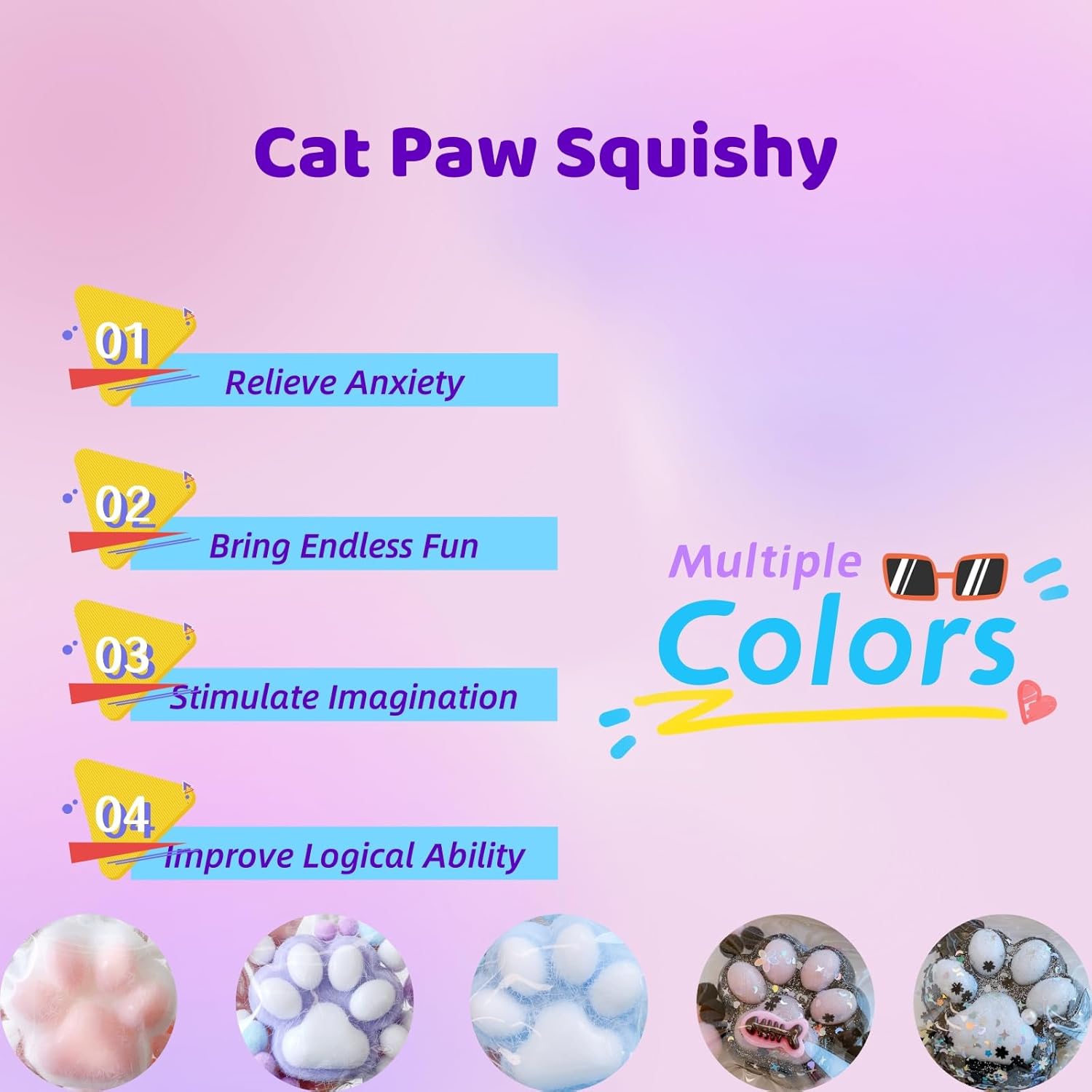 Taba Cat Squishy Squeeze Toys, Squishy Chuu, Cat Paw Philippines | Ubuy