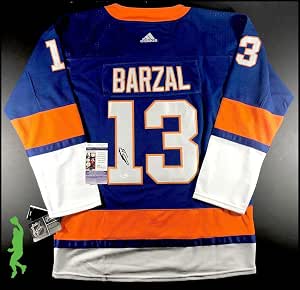 Mathew Barzal Autographed Jersey - Nhl Coa - JSA Certified ...