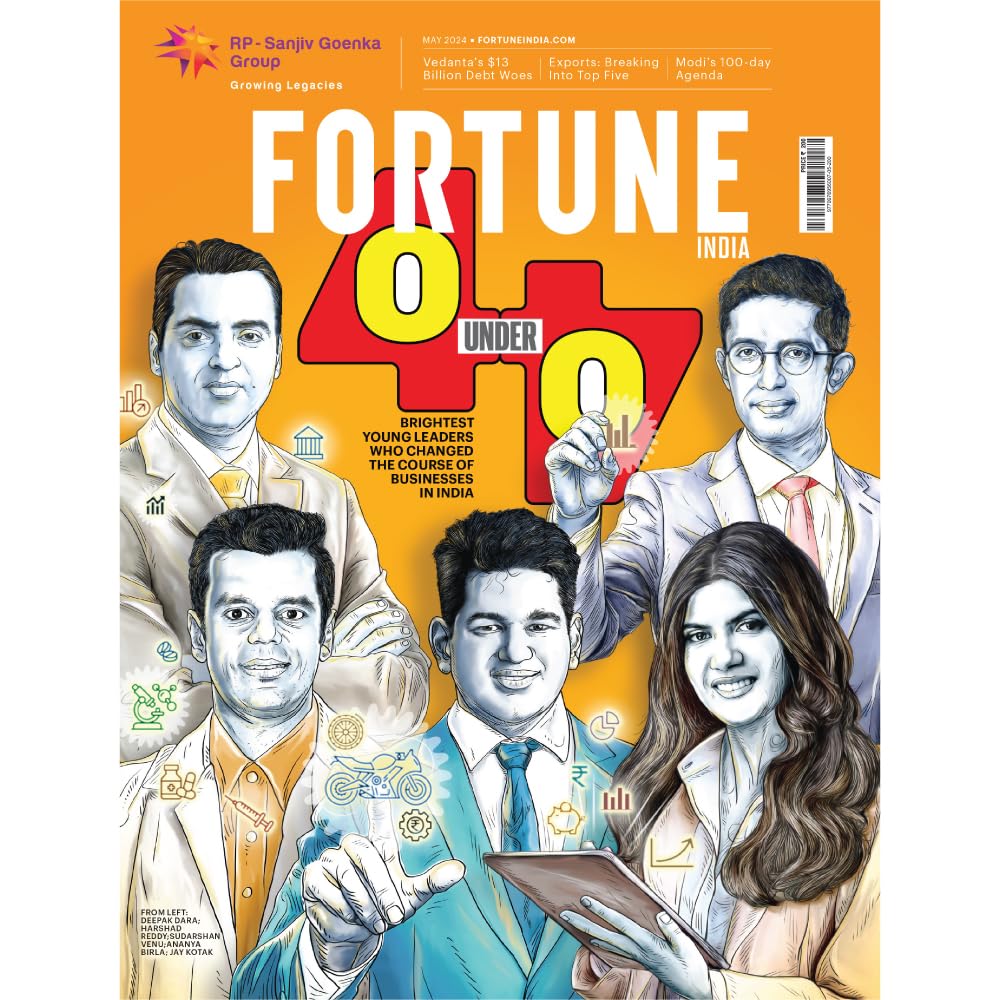Buy FORTUNE INDIA - MAY 2024 ISSUE - 40 UNDER 40 Book Online at Low ...