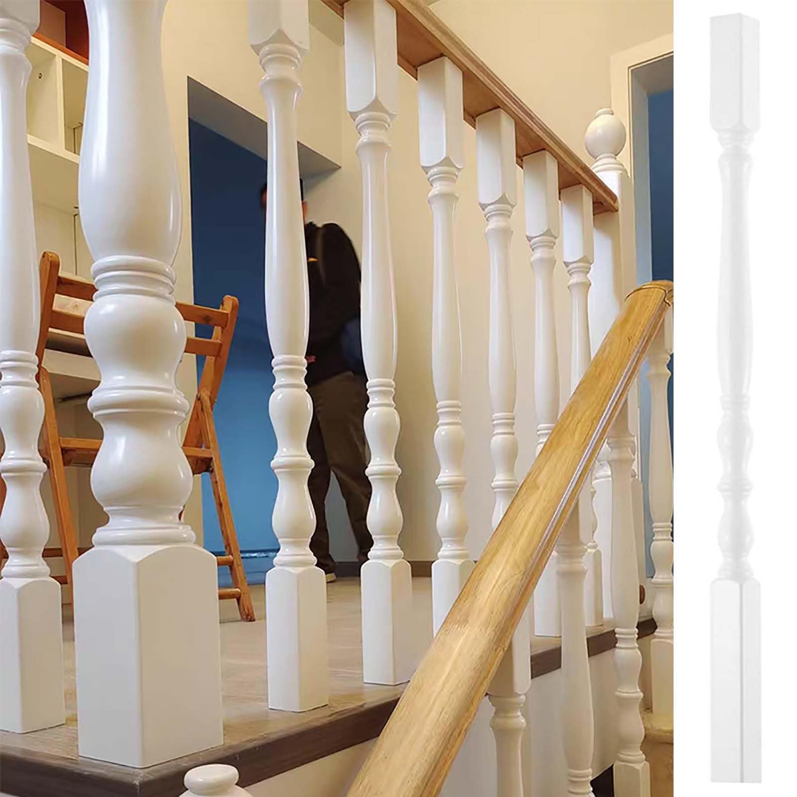 White Banisters And Railings Modern Stair Railing Design Ideas