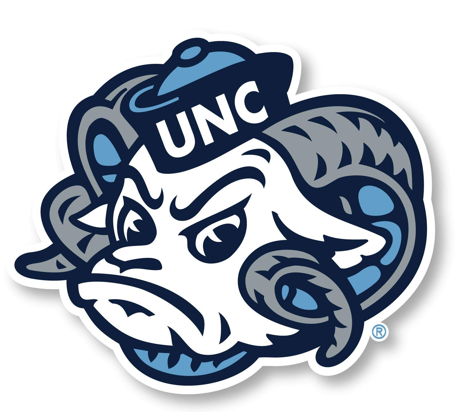 Unc Mascot Logo North Carolina Tar Heels Primary Logo | SPORTS LOGO
