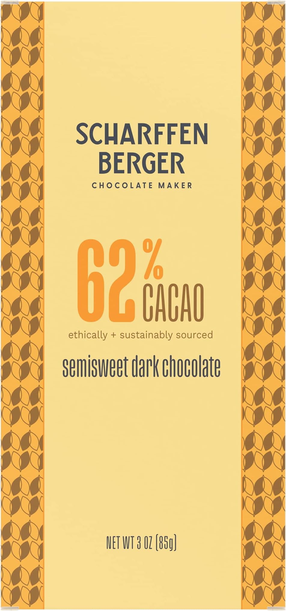 Amazon.com : Scharffen Berger Baking Chocolate Bar (4 Ounce, Pack of 3 ...