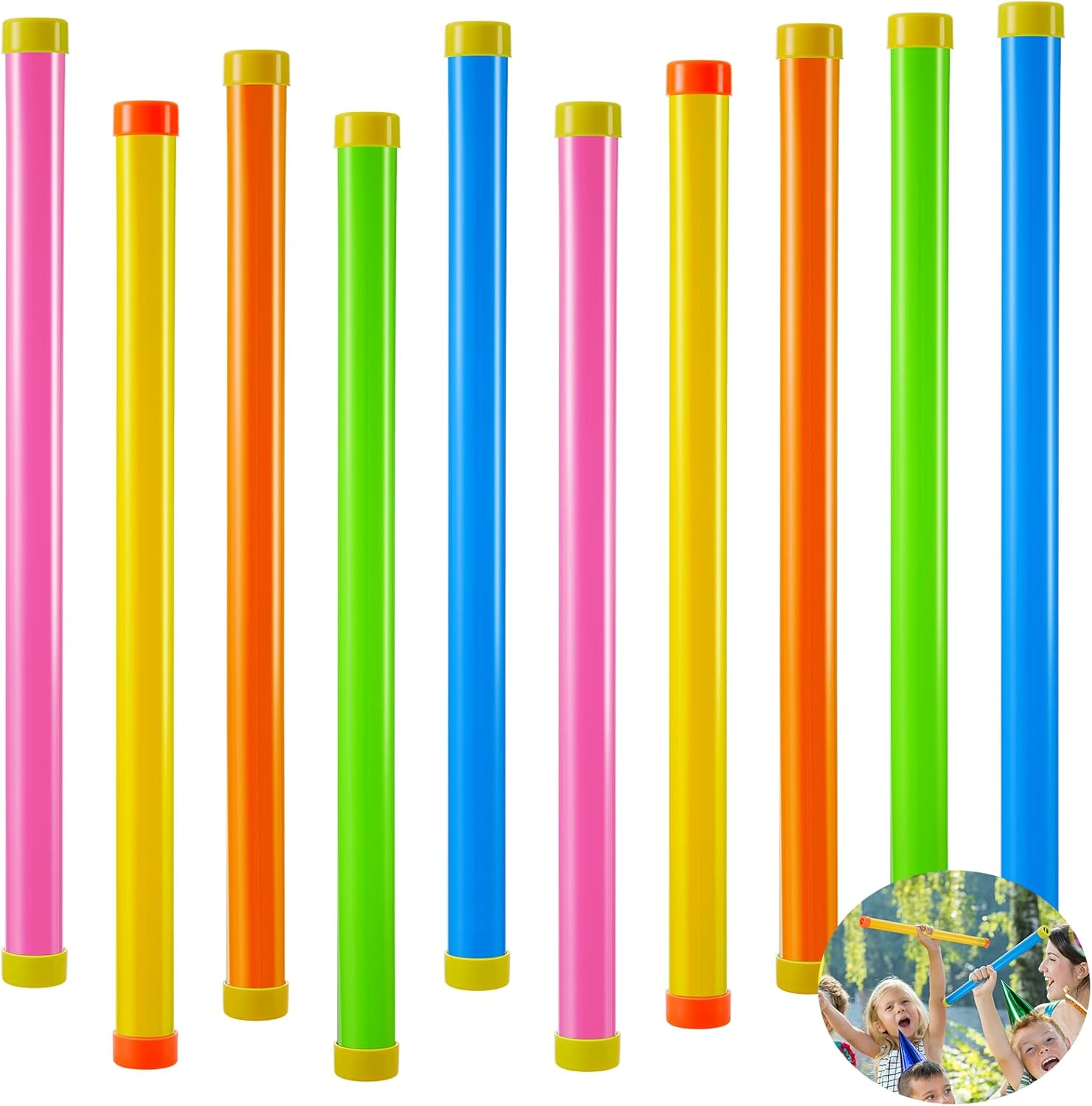 Amazon.com: Chivao 10 Pack Groan Tube Noise Maker Stick Novelty Toy ...