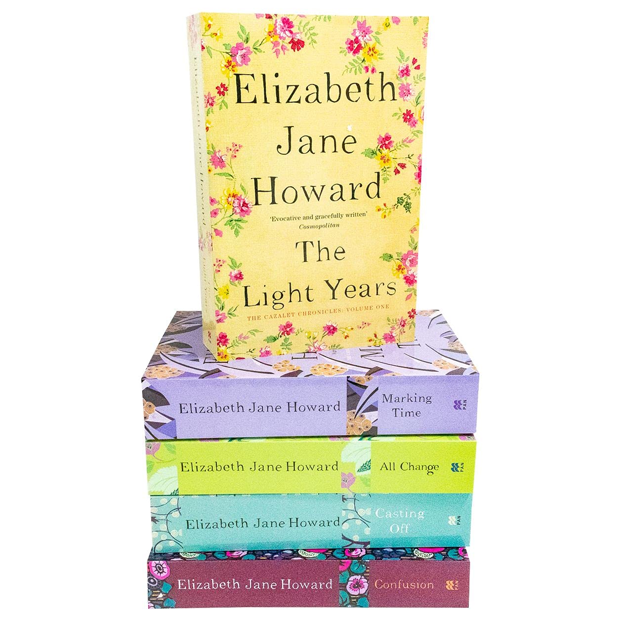 Elizabeth Jane Howard Cazalet Chronicles Series 5 Books Collection Set ...