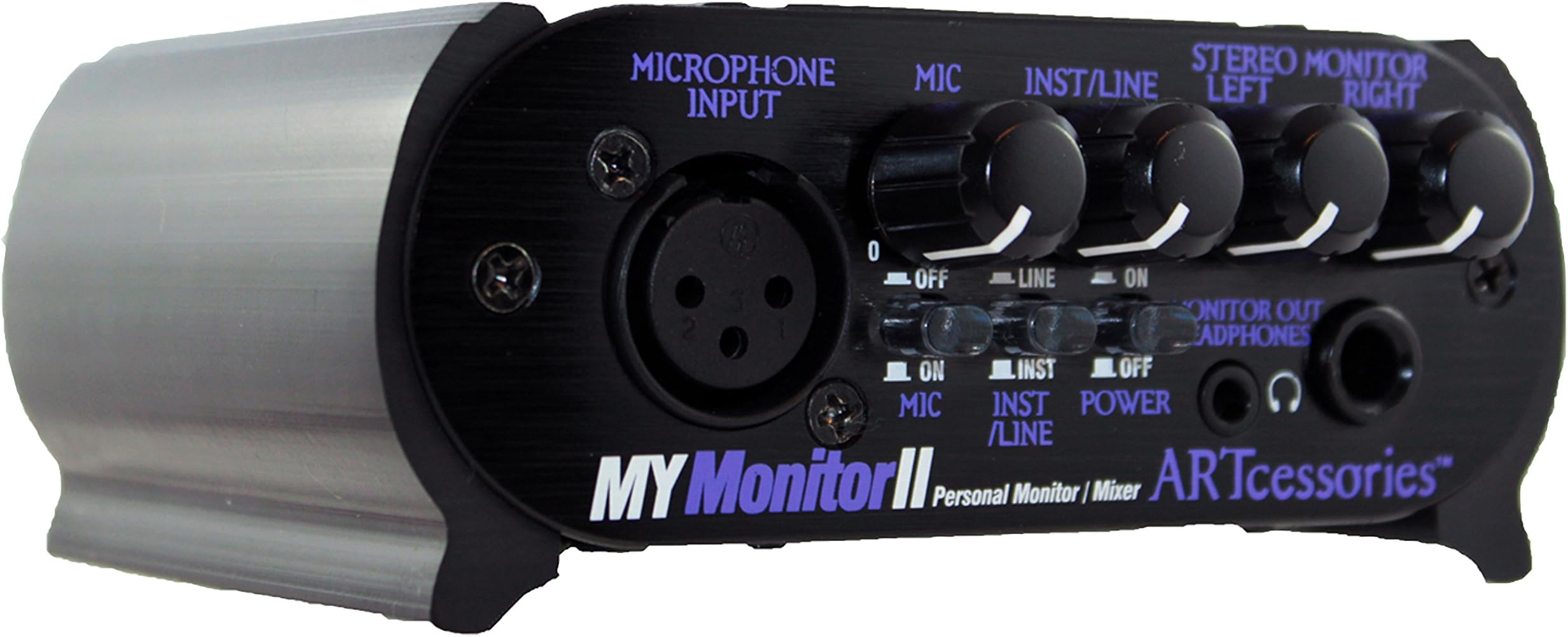 Amazon.com: ART MyMONITORII Personal Headphone Monitor Mixer : Musical ...