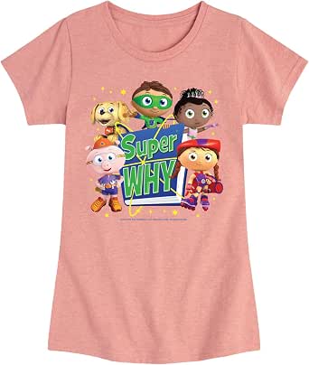 Amazon.com: HYBRID APPAREL Super Why - Whyatt and Friends-Girls Fitted ...