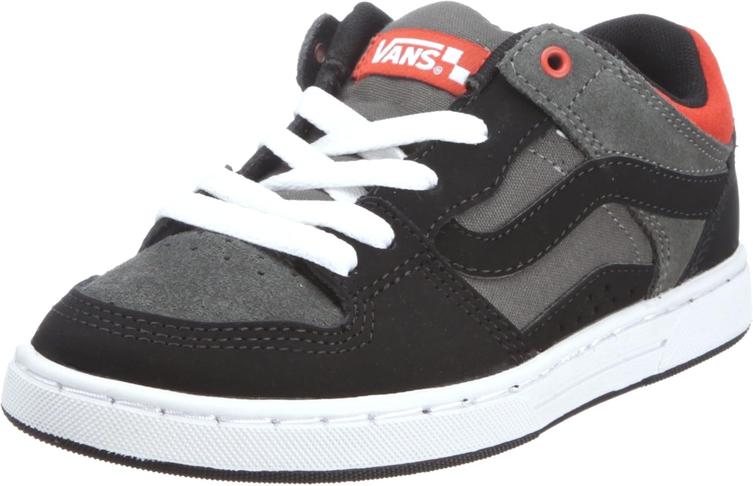 Vans Baxter Vmax5Qt, Sneaker Ragazzo, Nero (Black/Charcoal/Red Clay ...