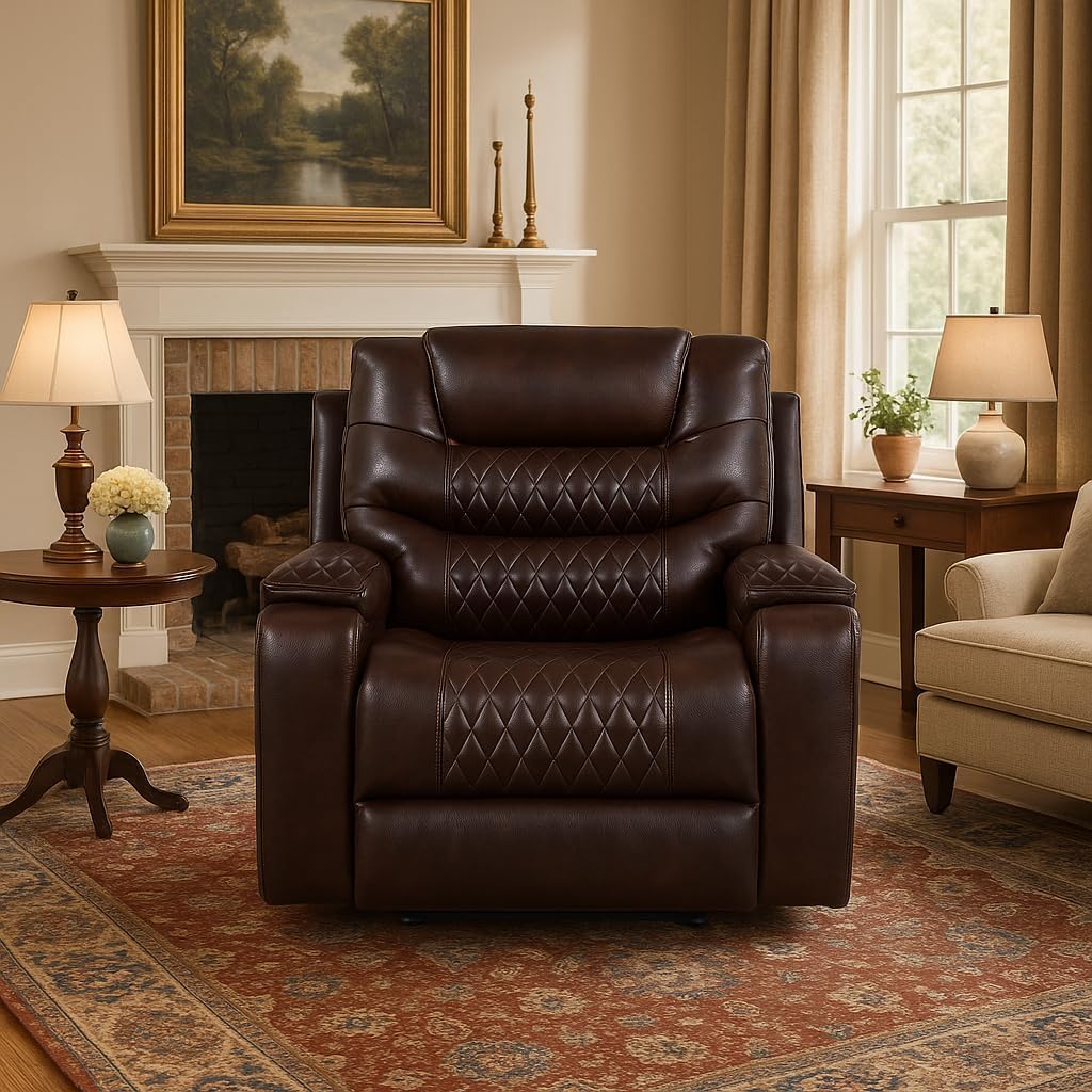 Amazon.com: COMHOMA Power Living Room Furniture Sets,Electric Recliner ...