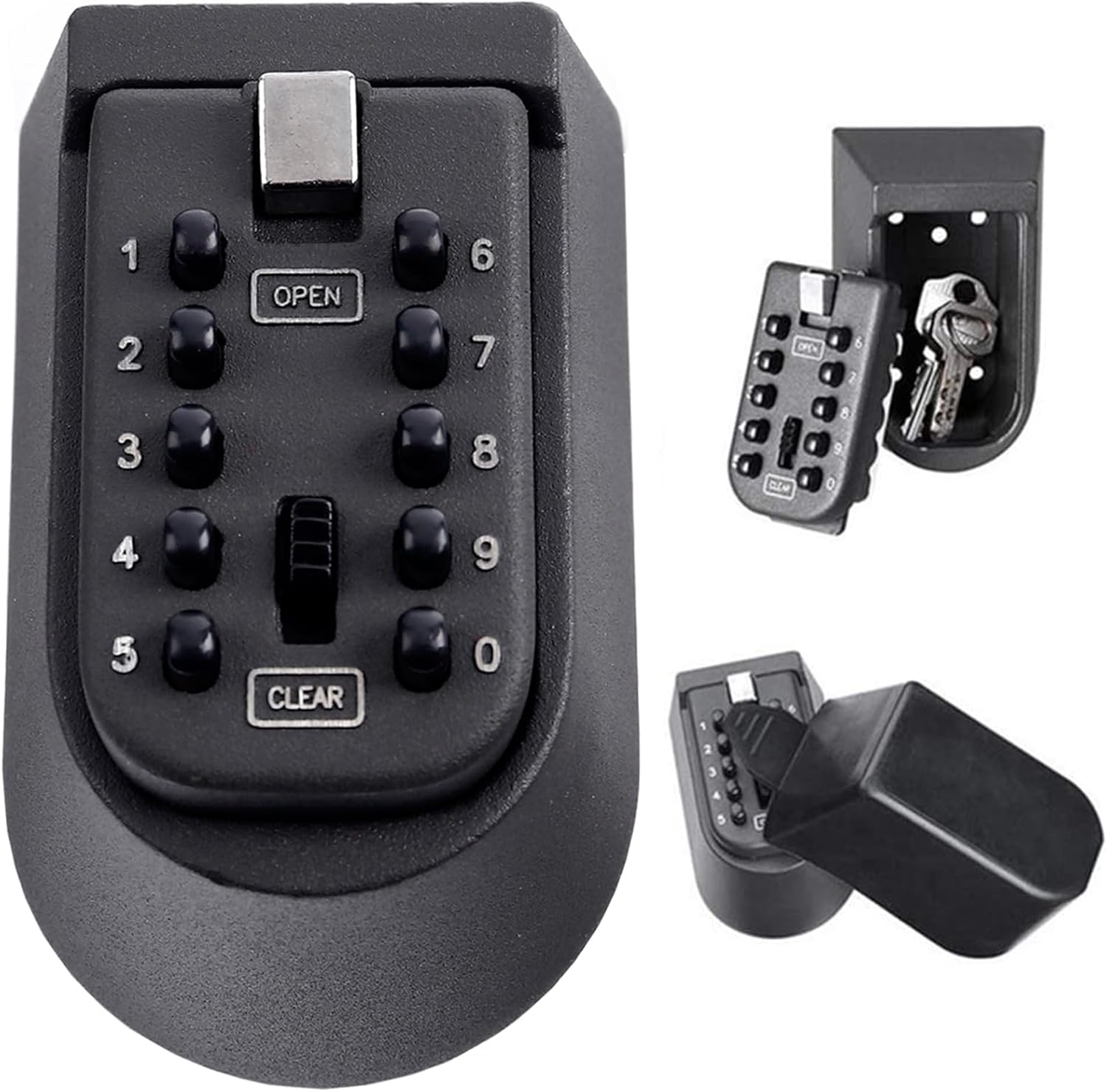 Nestling® Outdoor/Indoor Wall Mount Safe Cabinet Key Security Box ...