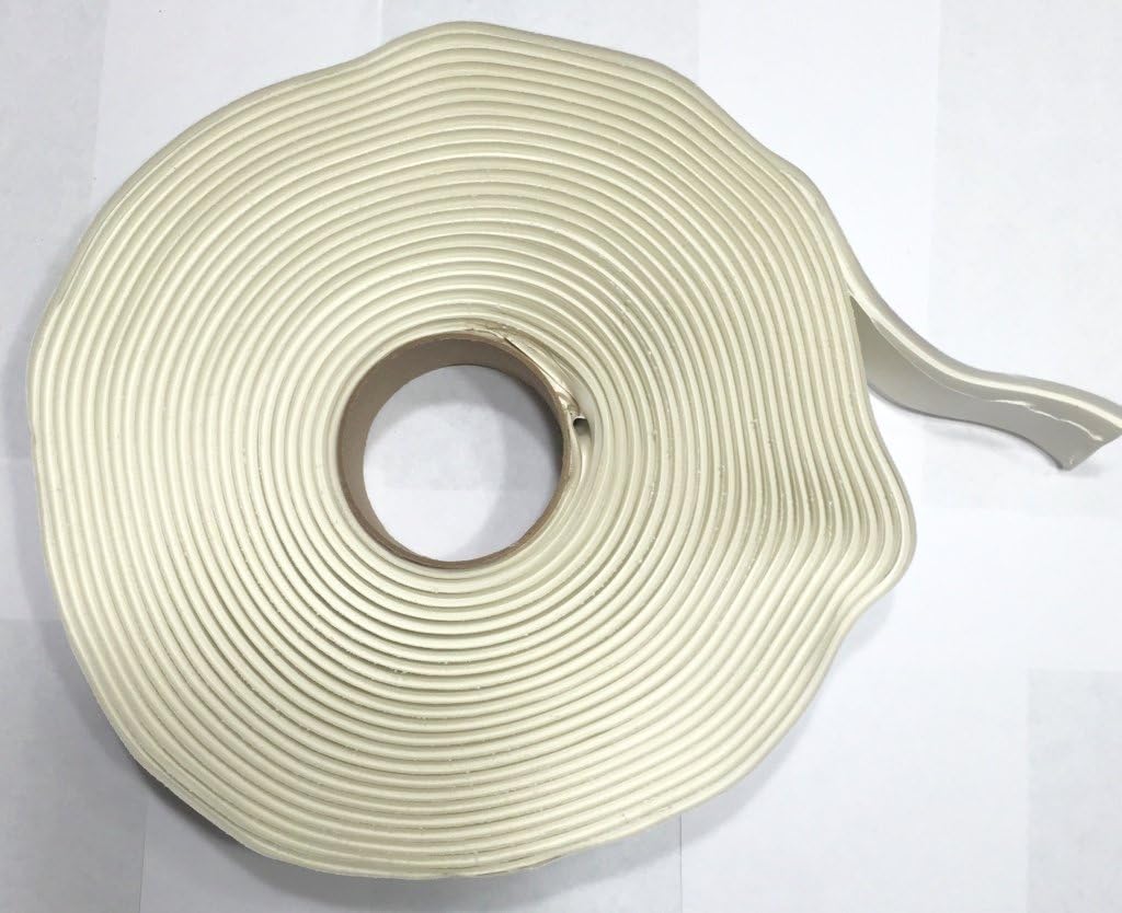 Amazon.com: Colorimetrics White Putty Tape/Butyl Tape 1/8" x 1" x 30 ...