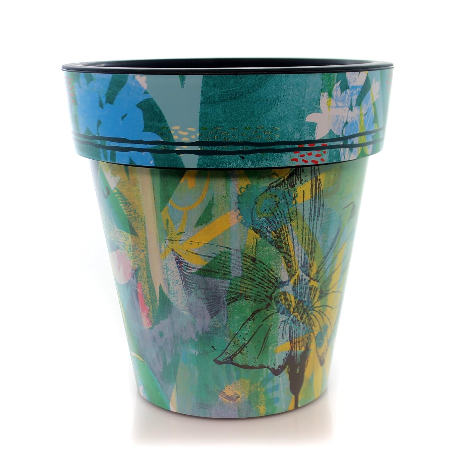 Garden SKYLIGHT 15" ART PLANTER Polyresin Polypropylene Ap15023 ...