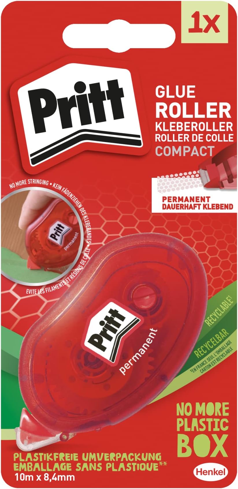 Pritt 2110050 "Compact Permanent Glue Roller : Amazon.co.uk: Stationery ...