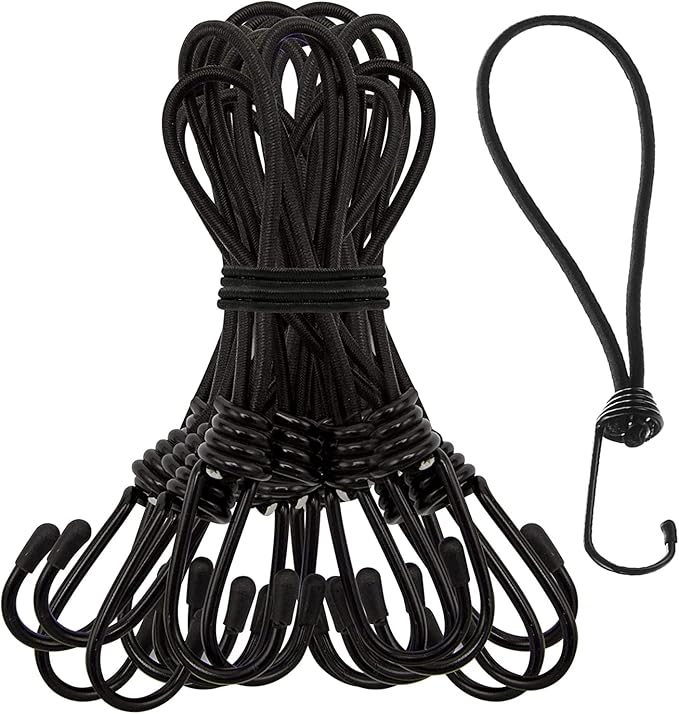 Hodzeed Bungee Cords with Hook Universal Bungee Hooks - Heavy Duty ...