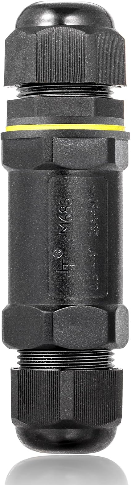 Gredstar 5 Polig Kabelverbinder Verbindungsmuffe Wasserdicht IP68 24A ...