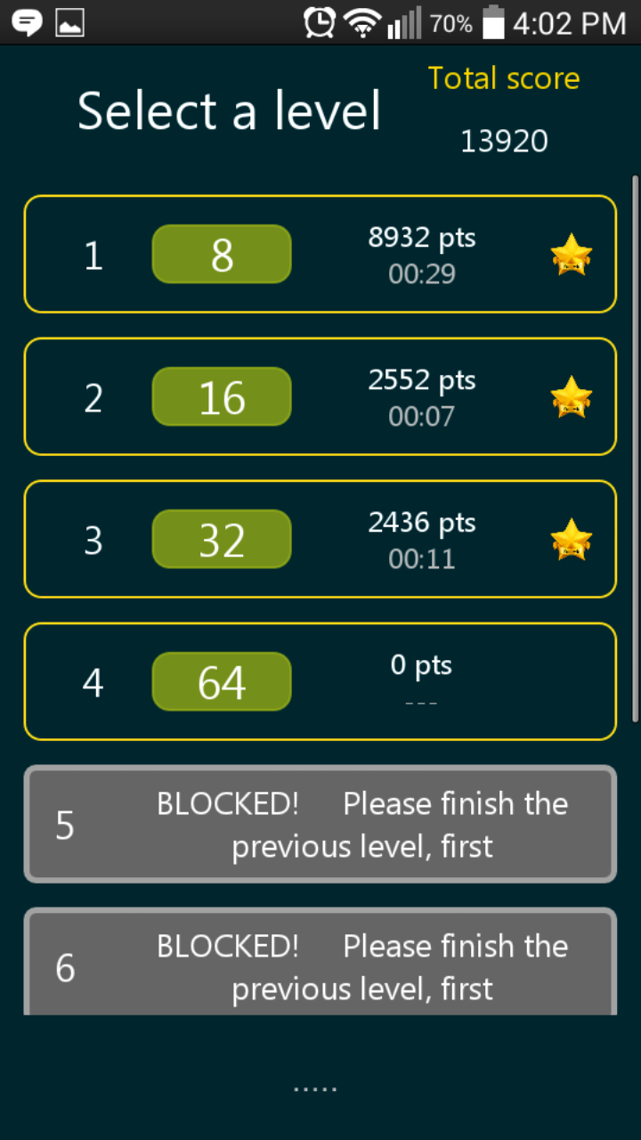 2048 The Game - App on Amazon Appstore