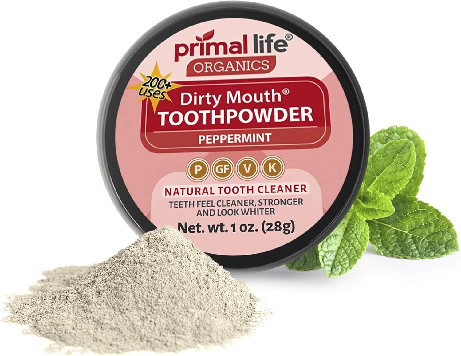 Amazon.com : Dirty Mouth Tooth Powder for Teeth Whitening, Toothpaste ...