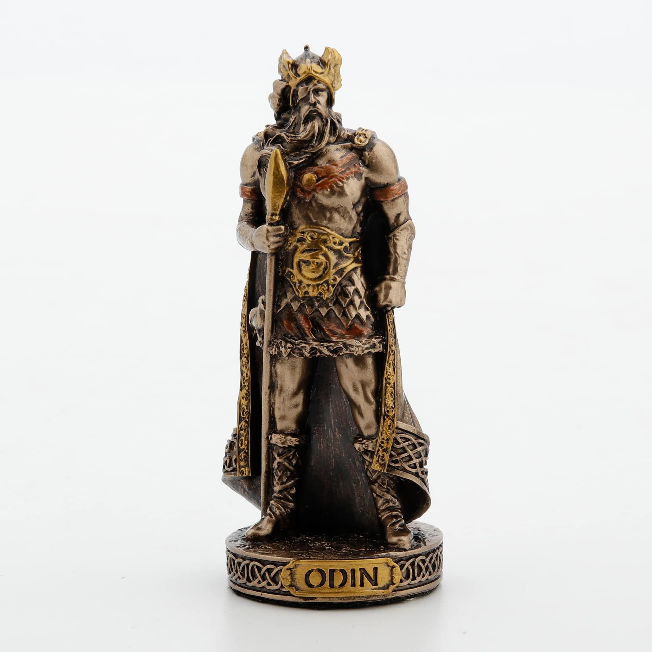 Amazon.com: Veronese Design 8 5/8 Inch Odin Sitting On Throne with ...