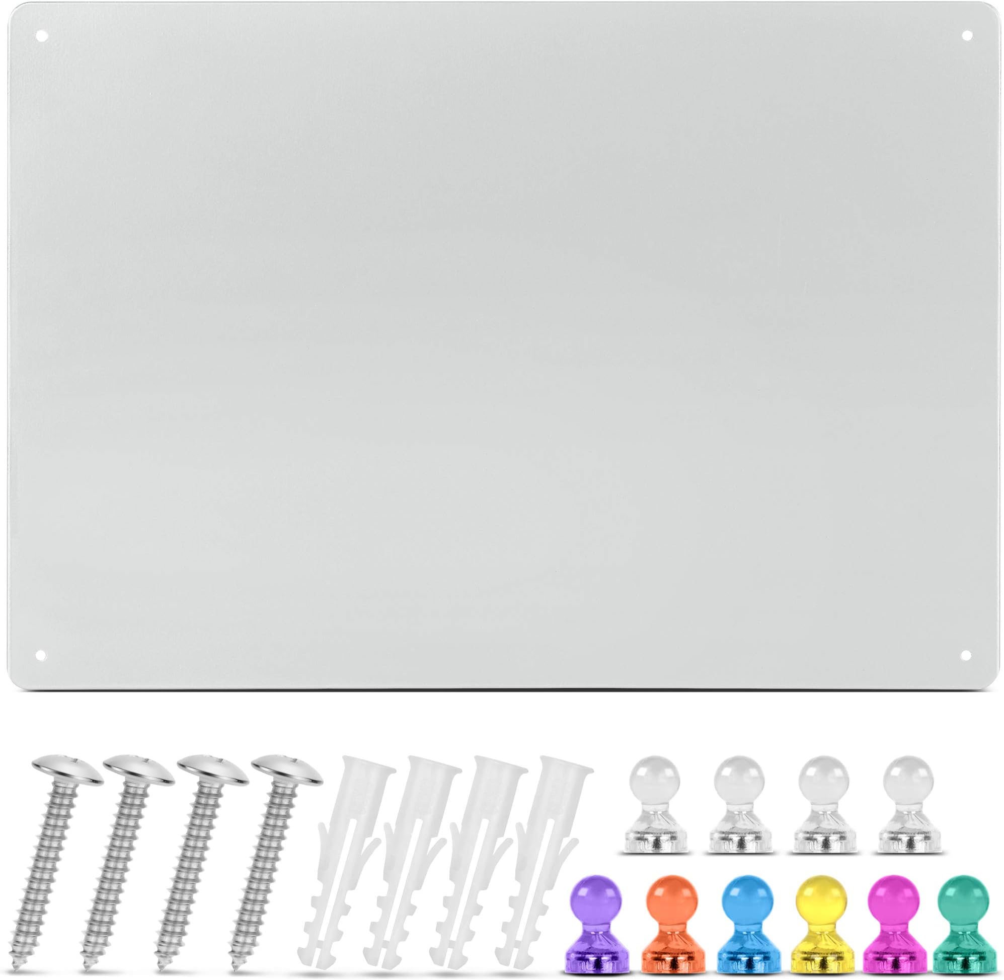 Amazon.com : Impresa Magnet Display Board for Wall - Metal Memo Board ...