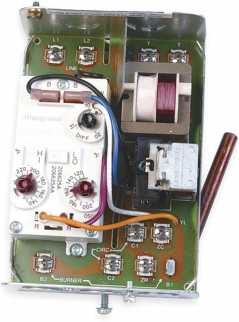 Amazon.com: HONEYWELL L8124E1016 High limit protection, low limit and ...