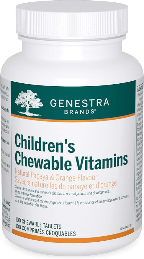 Genestra Brands - Children's Chewable Vitamins - Vitamin-Mineral ...