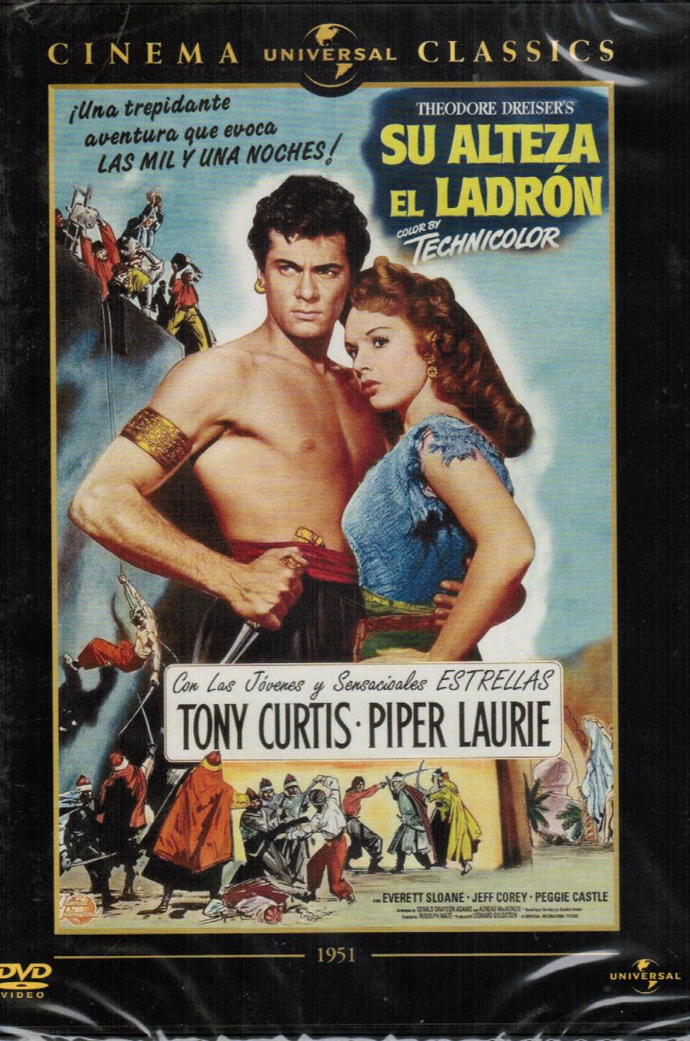 Amazon.com: The Prince Who Was a Thief (1951) [ NON-USA FORMAT, PAL ...