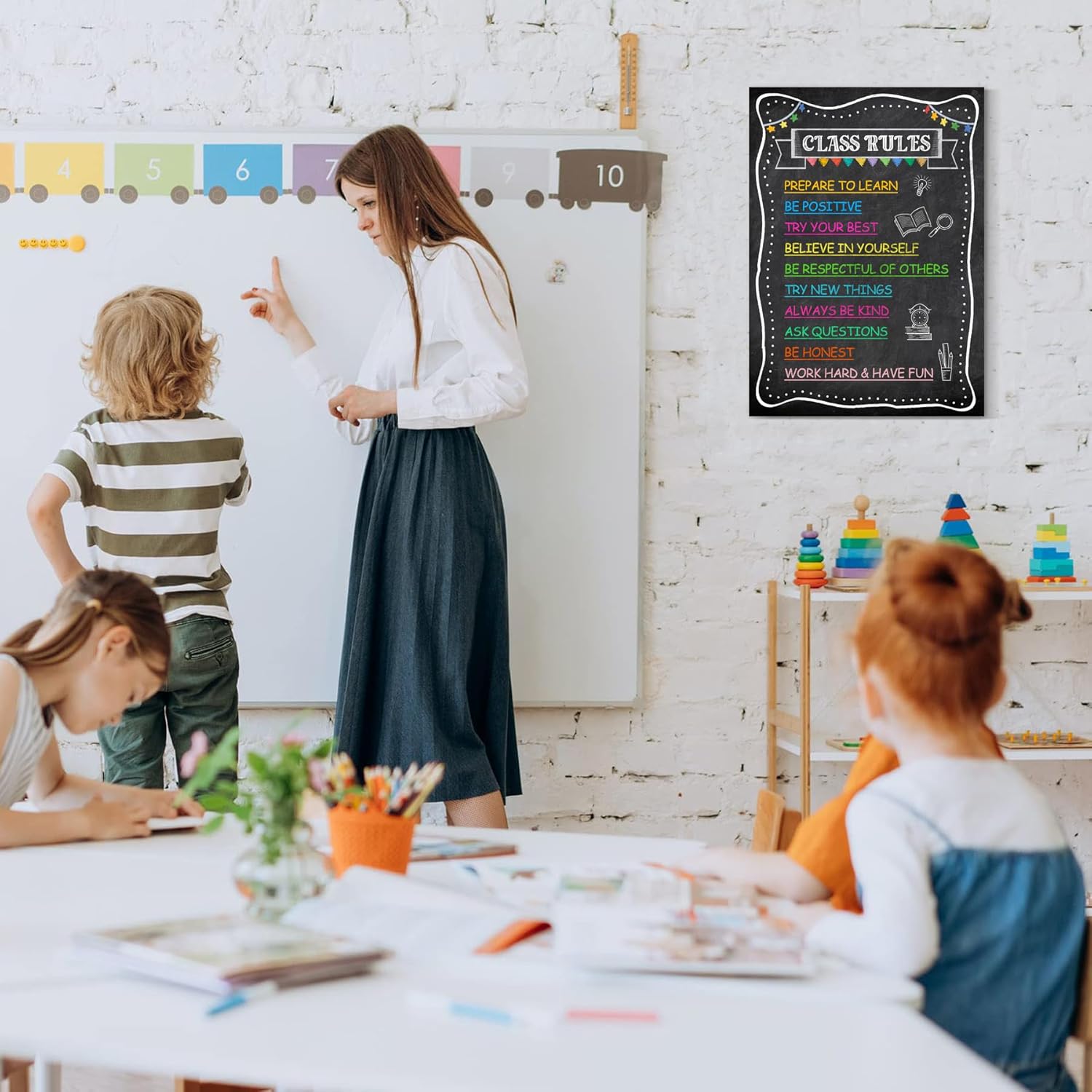 JUESMOS Class Rules Poster Educational Posters Inspiration Motivational ...