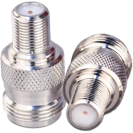 Amazon.com: ANHAN N Type Female to F Male Adapters, N to F Connect to ...