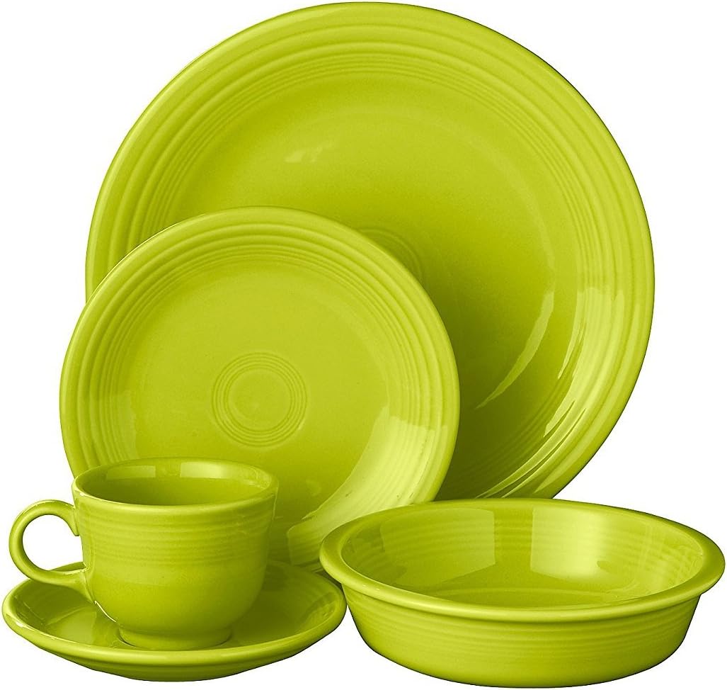 Amazon.com | Fiesta® 20-Piece Classic Dinnerware Set | Lapis ...