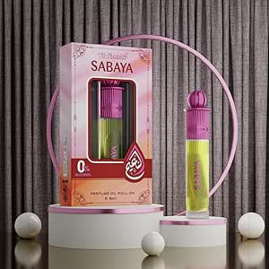 Al Nuaim Brand Sabaya 6Ml Great Fragrance Long-Lasting For Men & Women (Unisex) Floral Attar ...