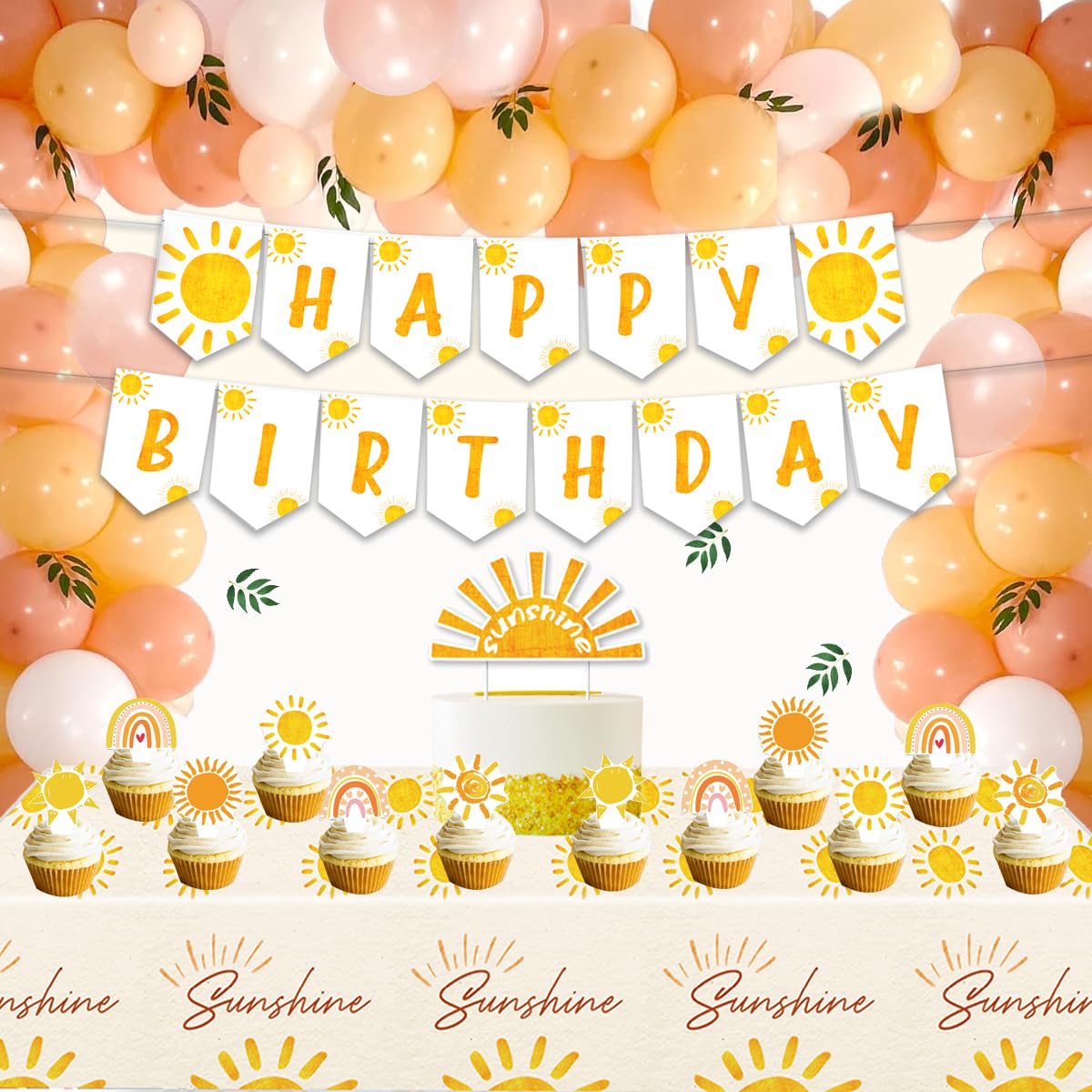 Snapklik.com : First Trip Around The Sun Party Decorations- 77pcs Bobo ...