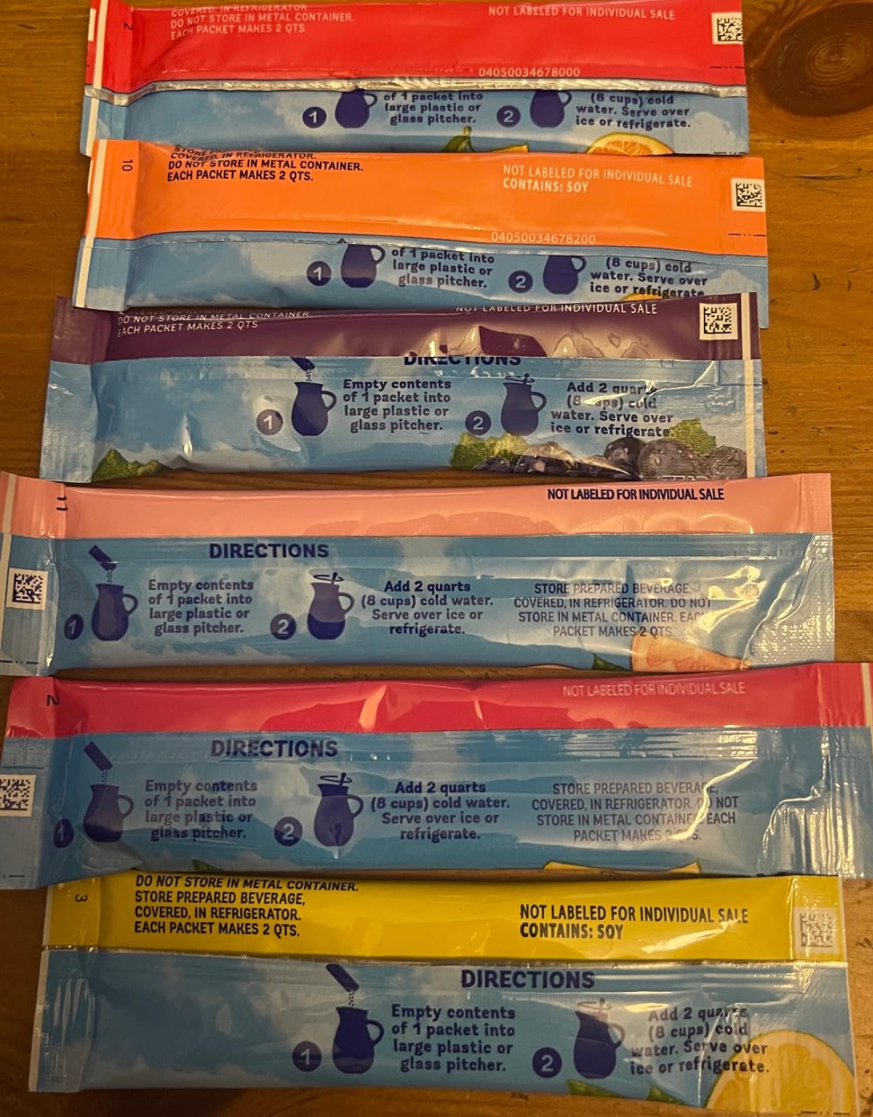 Amazon.com : Crystal Light Pitcher Packets Drink Powder - 12 (2-quart ...