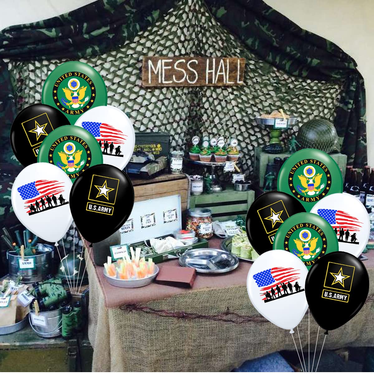 Military Party Ideas For Adults Army Party Ideas DIY Army Themed