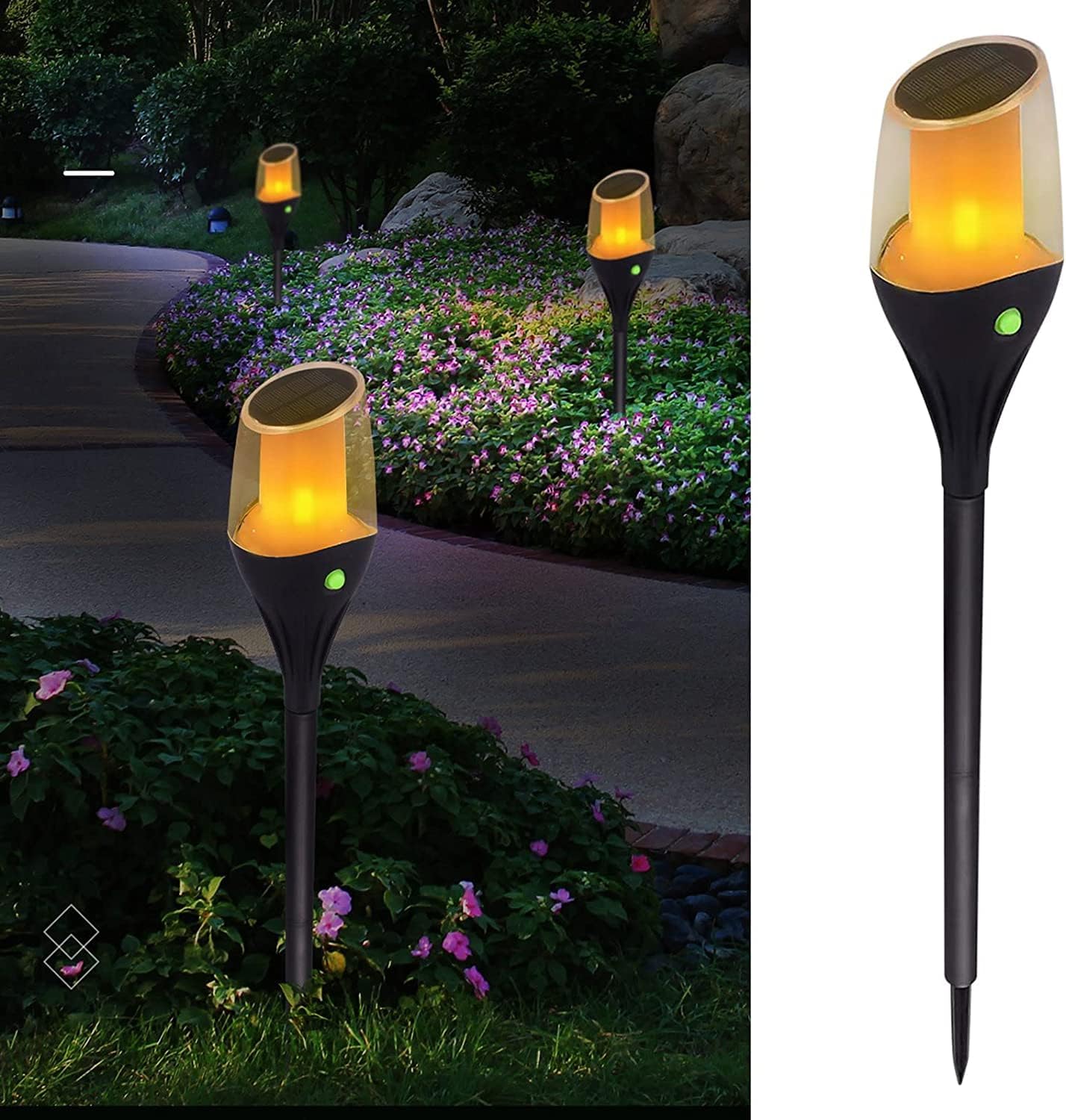 Outdoor Solar Lights, LED Creative Solar Lights Outdoor Garden Garden ...
