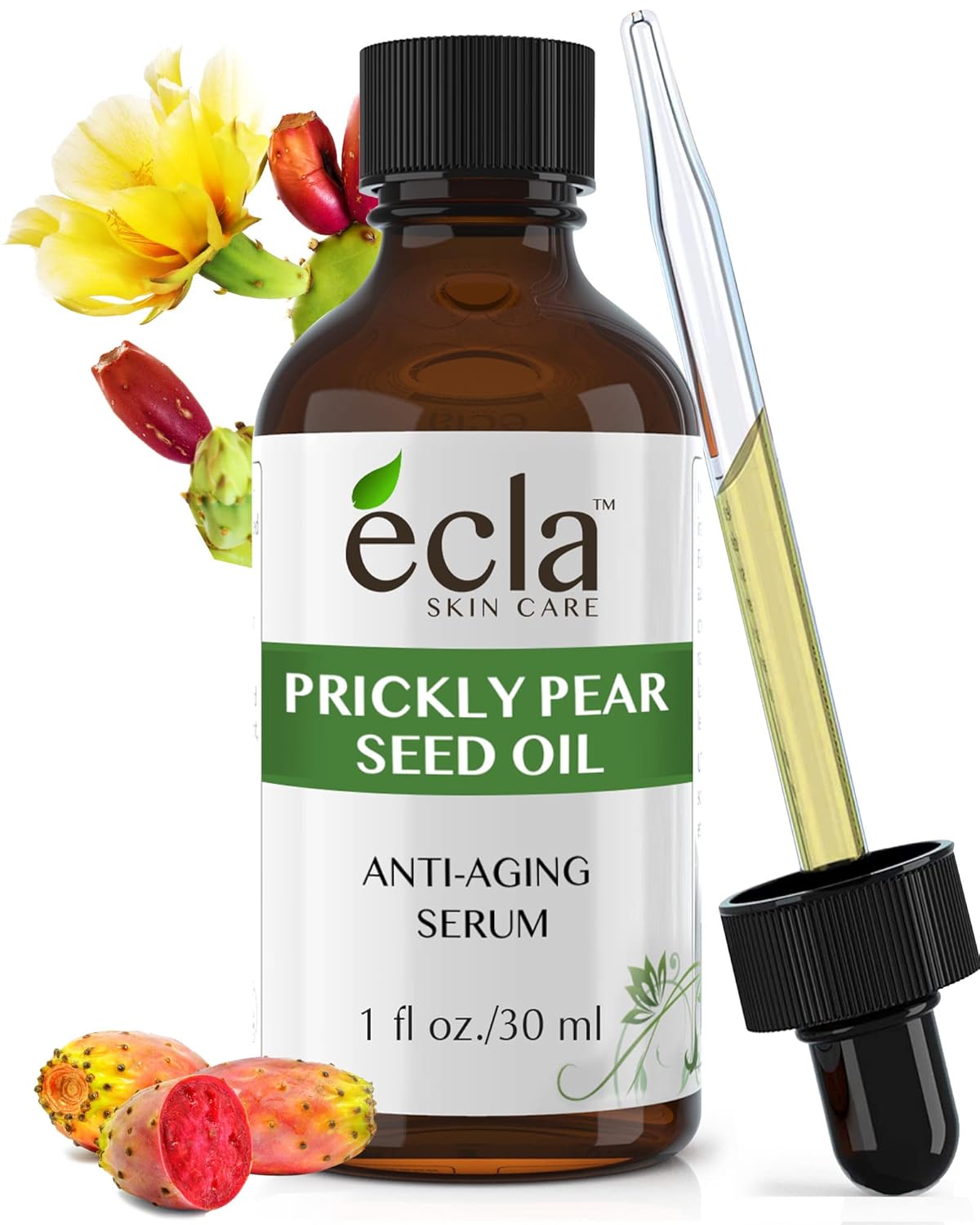 Amazon.com: Prickly Pear Seed Oil (1 Oz-30 ml) Cactus Barbary Fig Oil ...