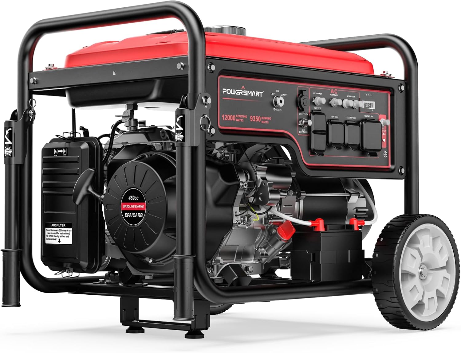 Amazon.com : PowerSmart Gasoline Powered Outdoor Generators,12000 Peak ...