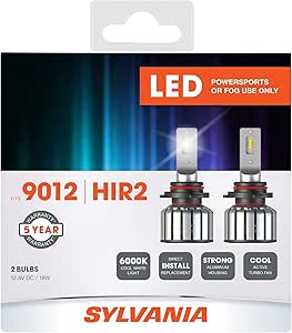Amazon.com: SYLVANIA 9012 LED Powersport : Automotive