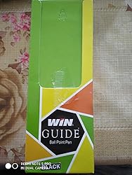 Win Guide Ball Pens | 20 Pcs, Blue Ink | Premium Pens with Stylish ...