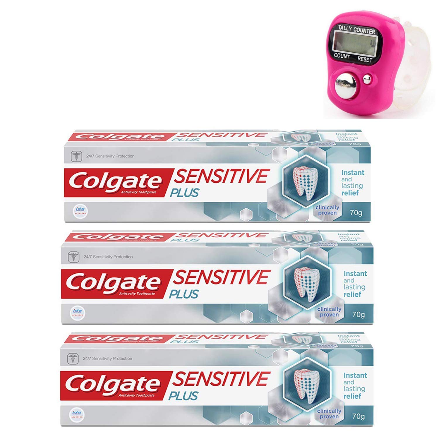 Buy Colgate Sensitive Plus Toothpaste, With Pro Argin Formula for ...