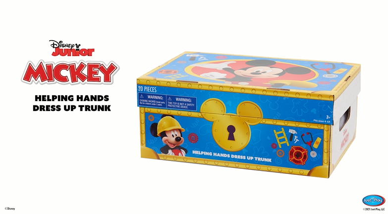 Watch Disney Junior Mickey Mouse Helping Hands Dress Up Trunk on Amazon ...