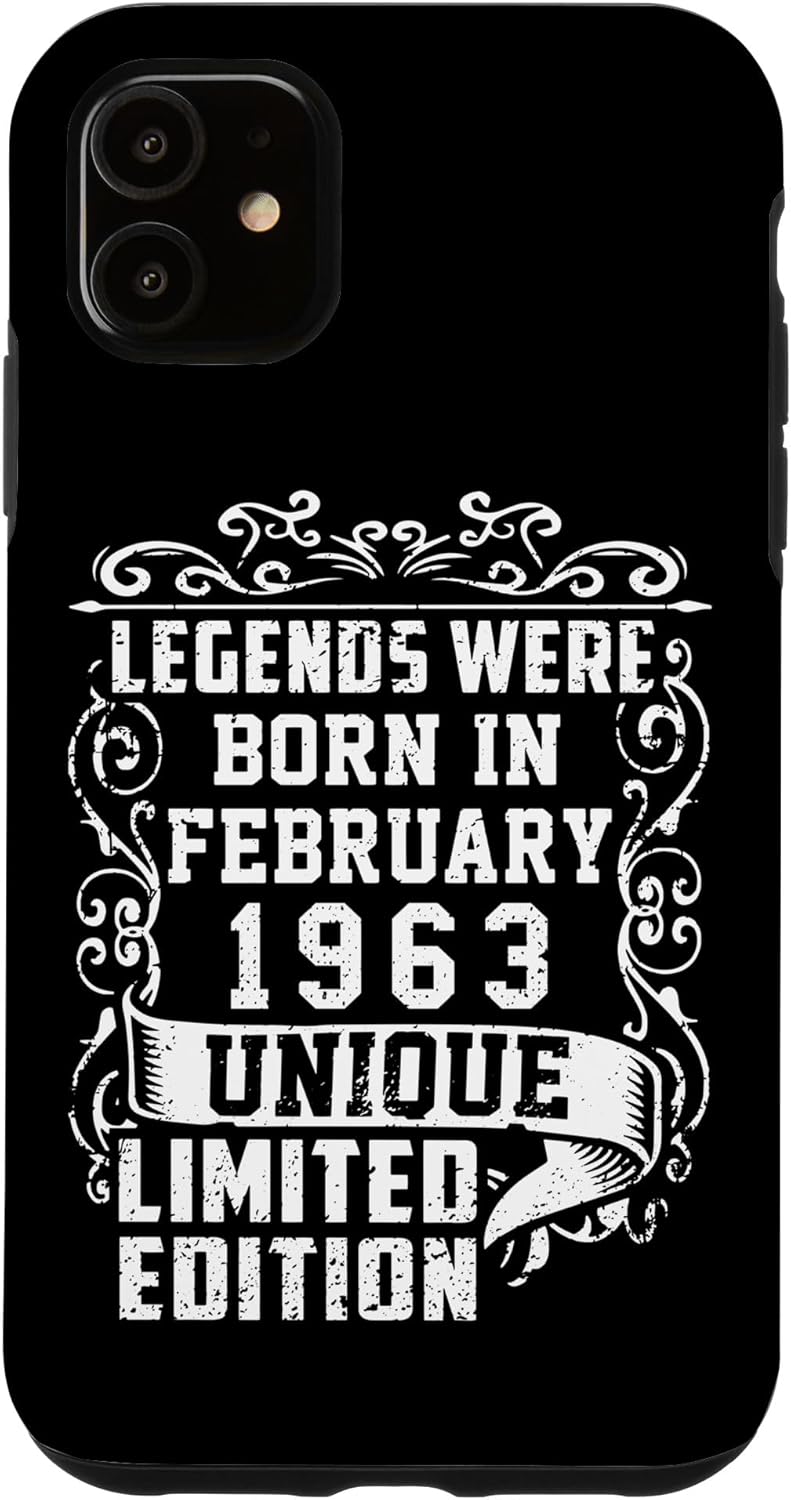 Amazon.com: iPhone 11 Birthday February 1963 Year Limited Edition Used ...