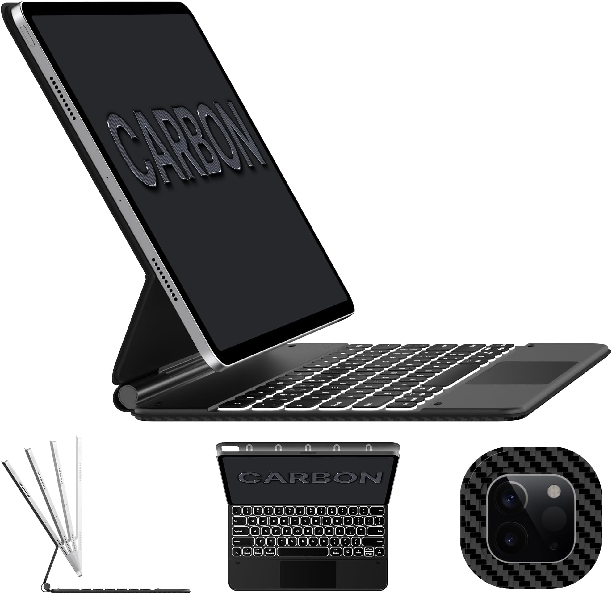 Amazon.com: Logitech Combo Touch Keyboard Case for iPad Air 13-inch ...