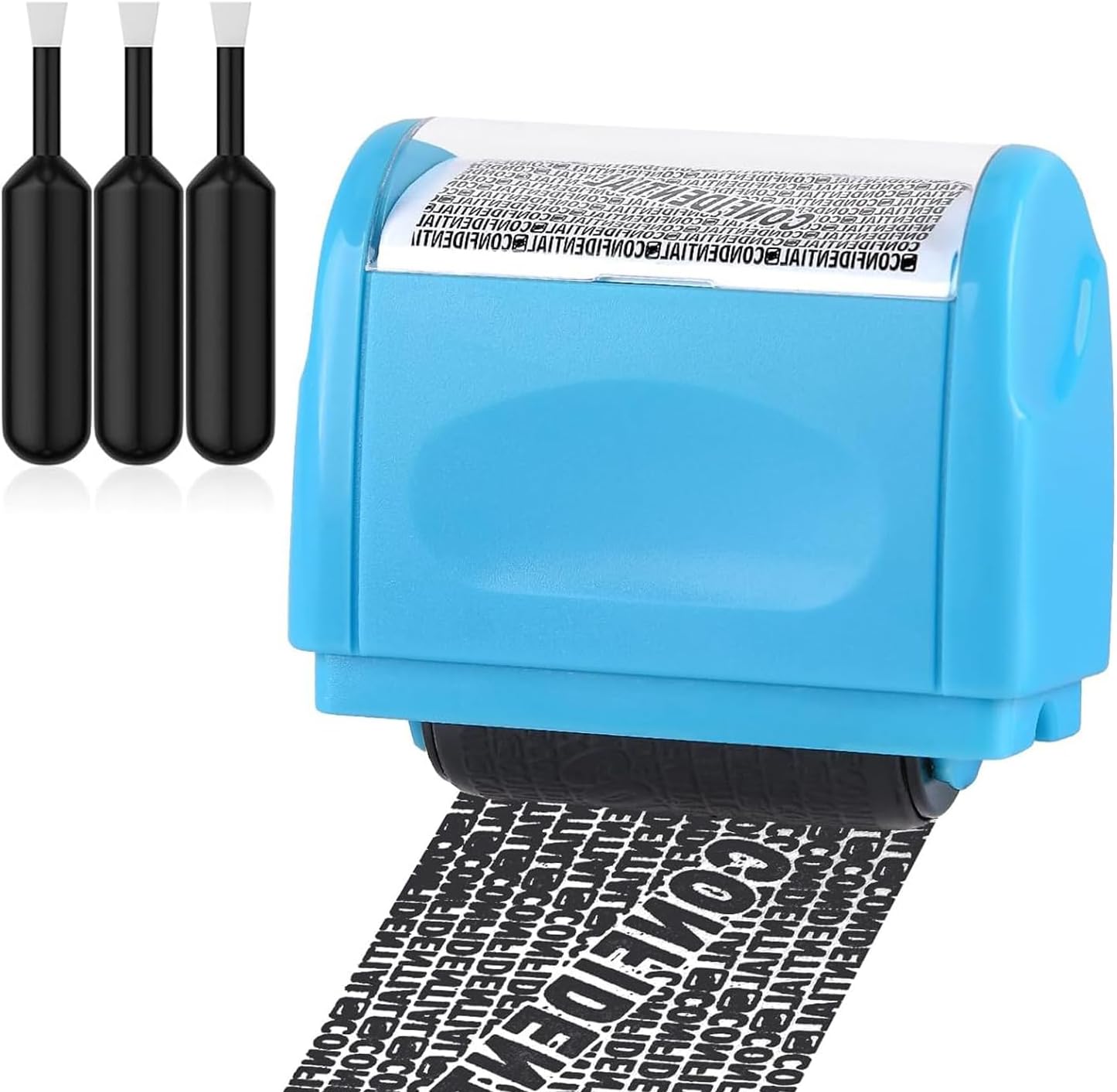 Data Defender Roller Stamp - Address Blocker Confidential Stamp with 3 ...