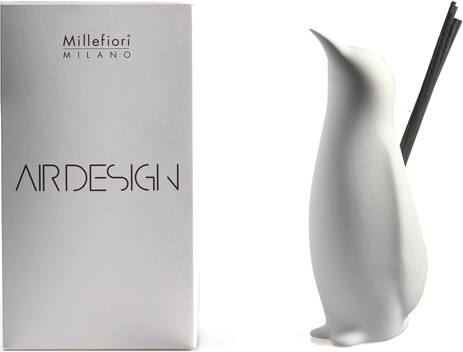 Amazon.com: Millefiori Milano Soft Touch Penguin Diffuser, White ...