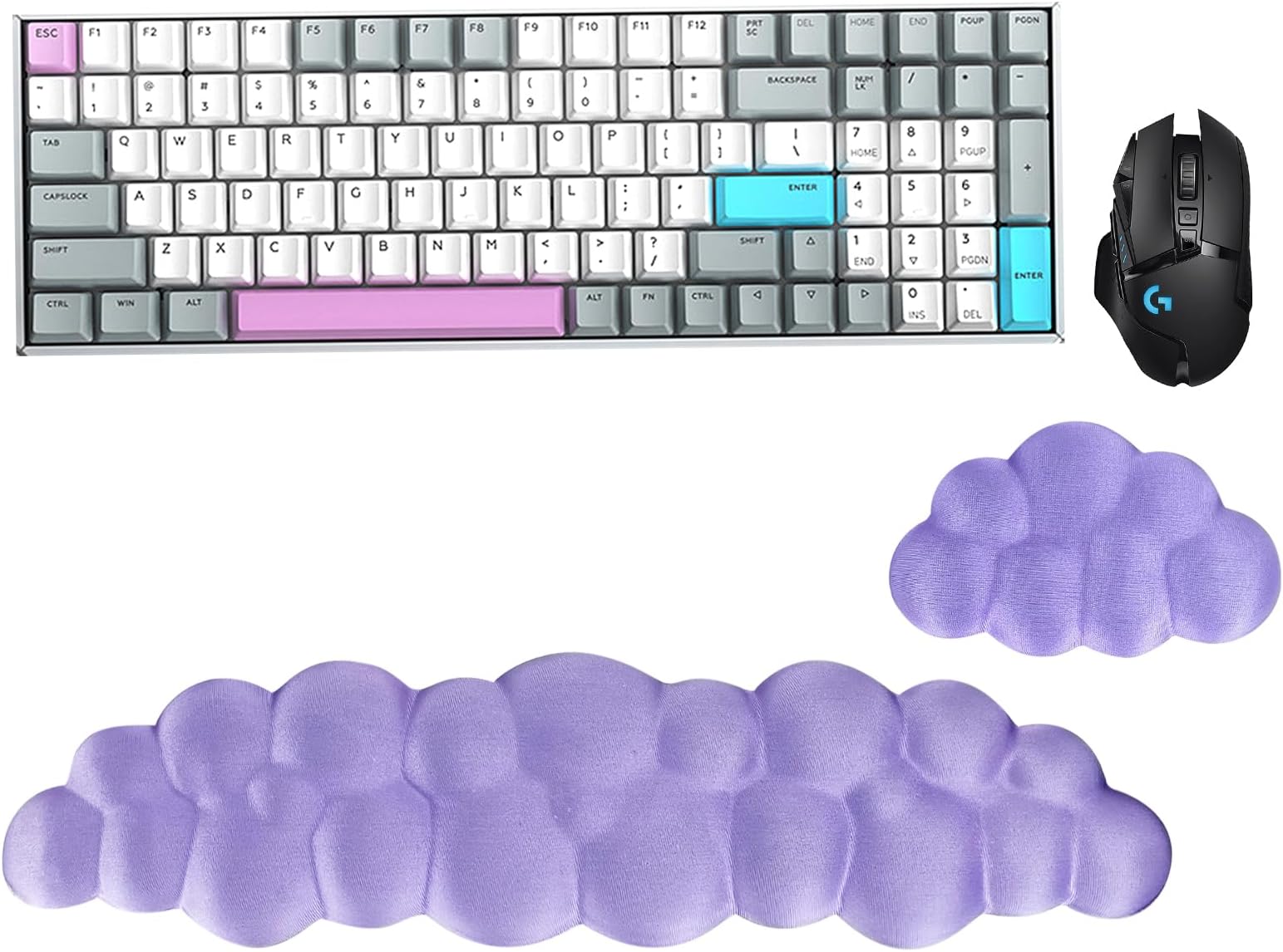 Amazon.com : Cloud Wrist Rest Keyboard,Keyboard Wrist Rest,Memory Foam ...