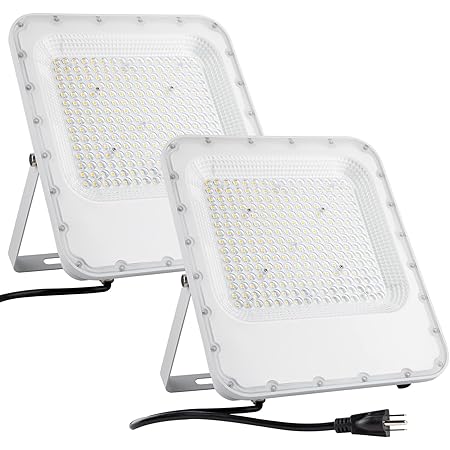 HYPERLITE LED Flood Light 150W 2 Packs 18000LM 5000K Daylight IP65 ...