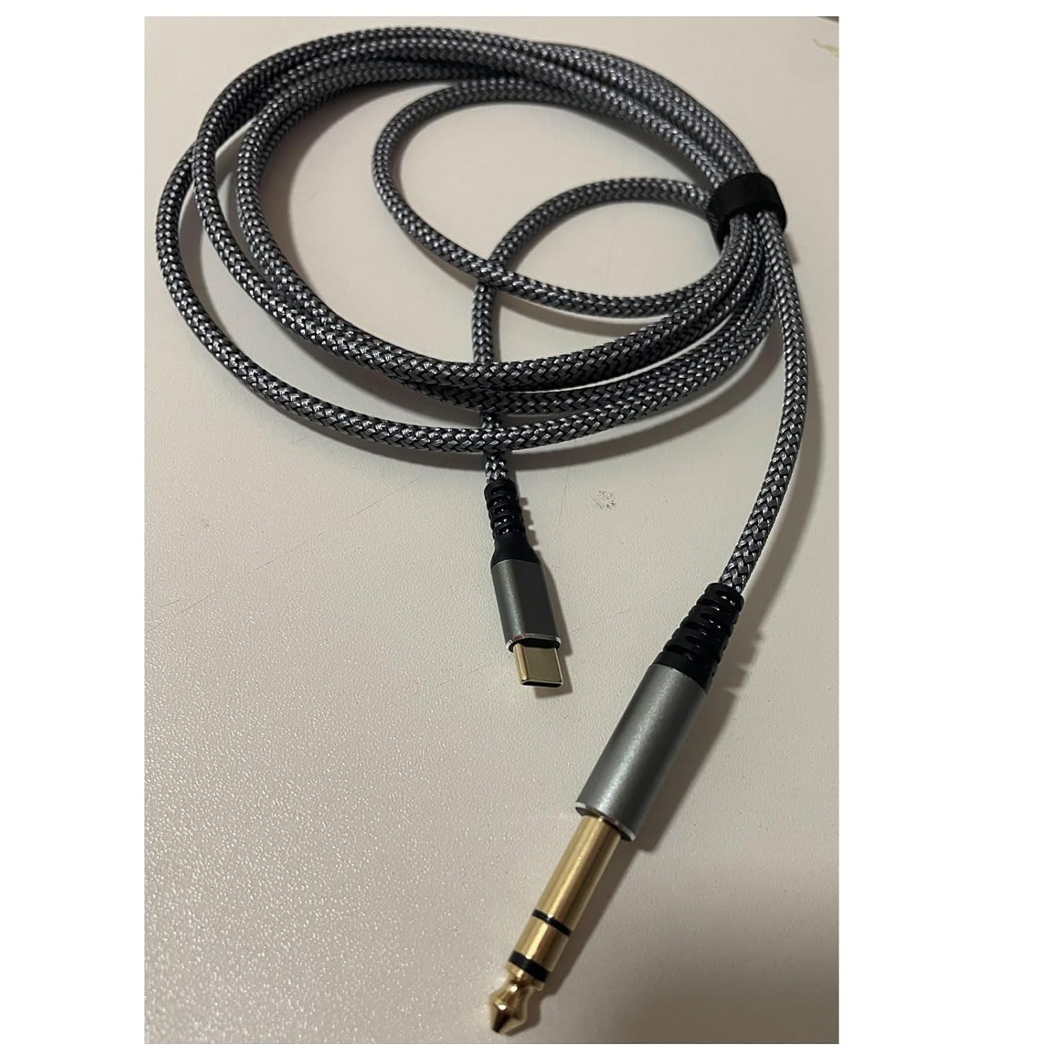 Amazon.com: JUNSKY USB C to 1/4 inch Audio Cable, 4FT/1.2M Type C to 6 ...