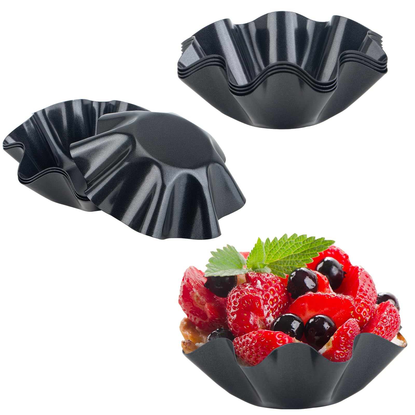 Amazon.com: TKMENGY Tortilla Bowl Maker 4 Pcs Nonstick Tortilla Shell ...